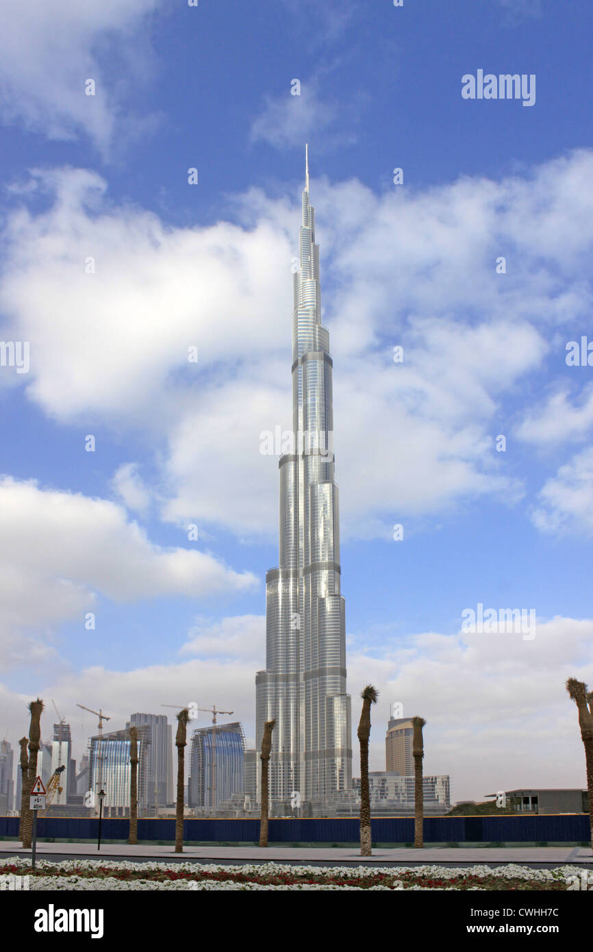 Emirates. Dubai. The tallest building in the world. Burj Dubai - Dubai ...