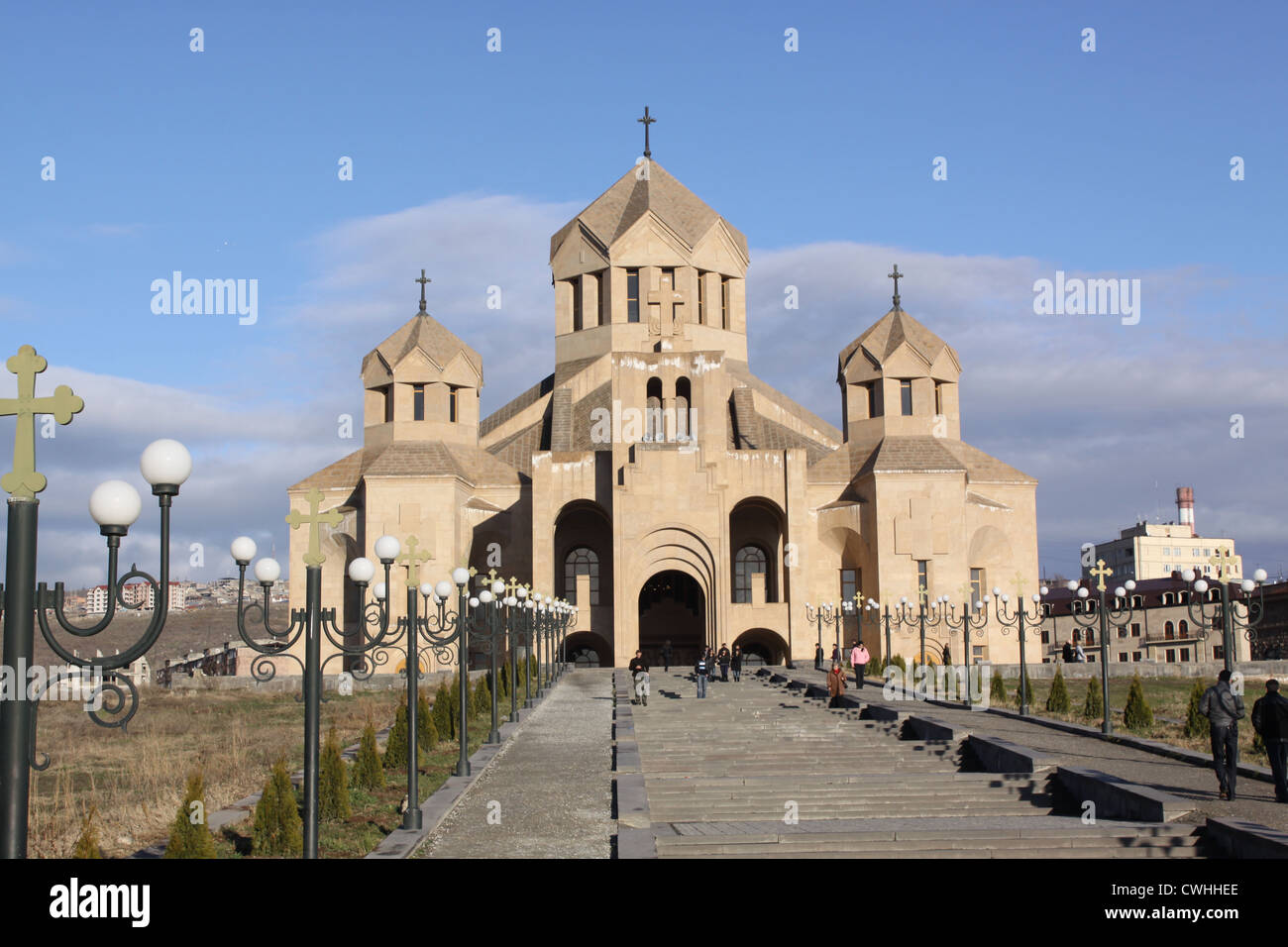 Armenia. Yerevan. Church of Saint Gregory - educator Stock Photo - Alamy