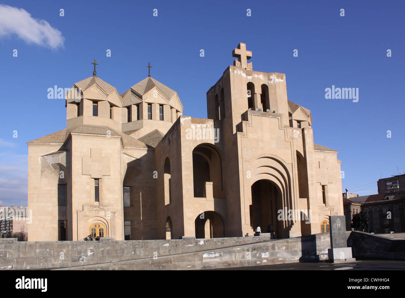 Saint Gregory the Illuminator Cathedral, Yerevan. Armenia Surb Stock Photo - Alamy