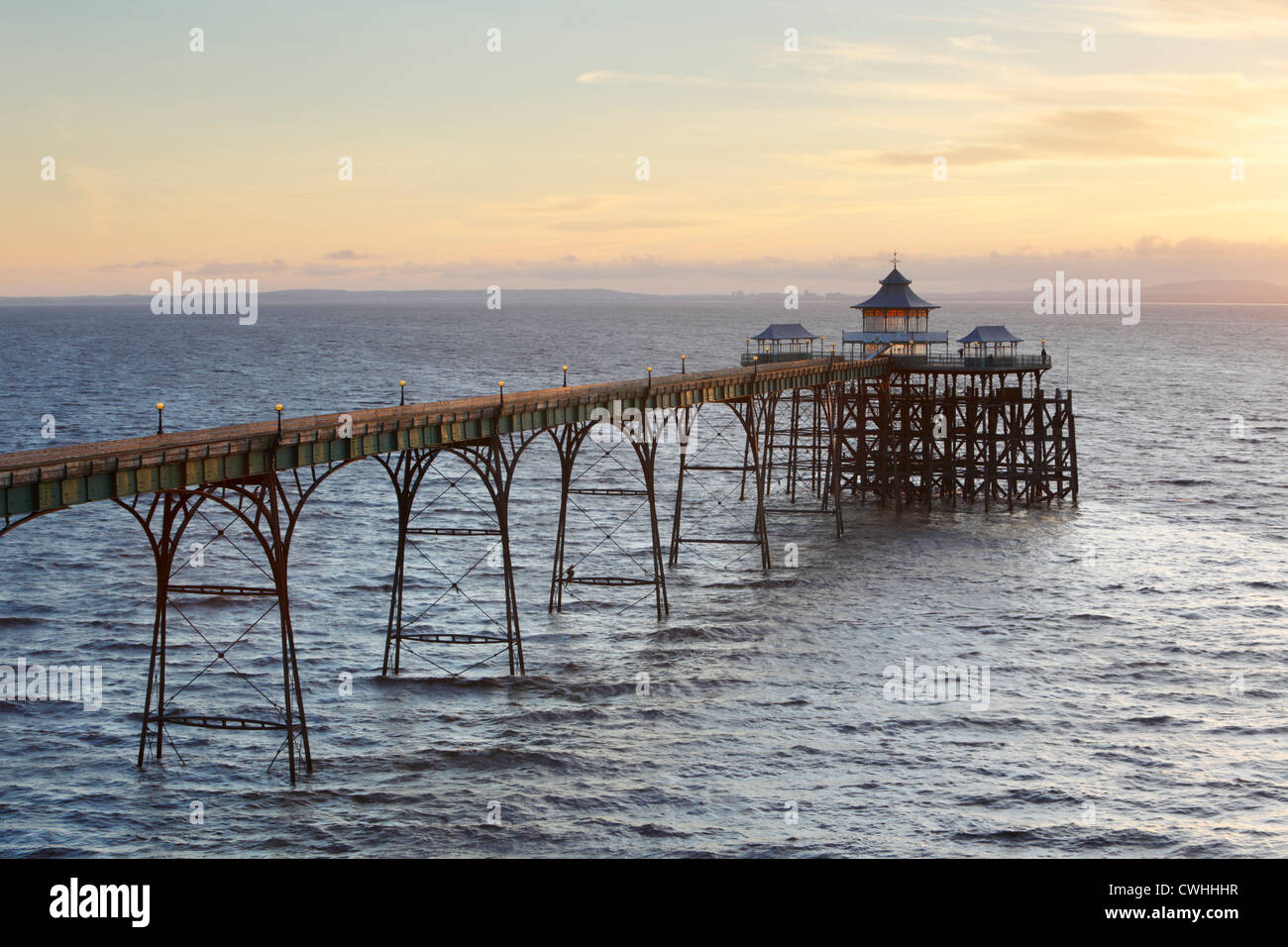 Clevedon Pier. Somerset. England. UK Stock Photo - Alamy