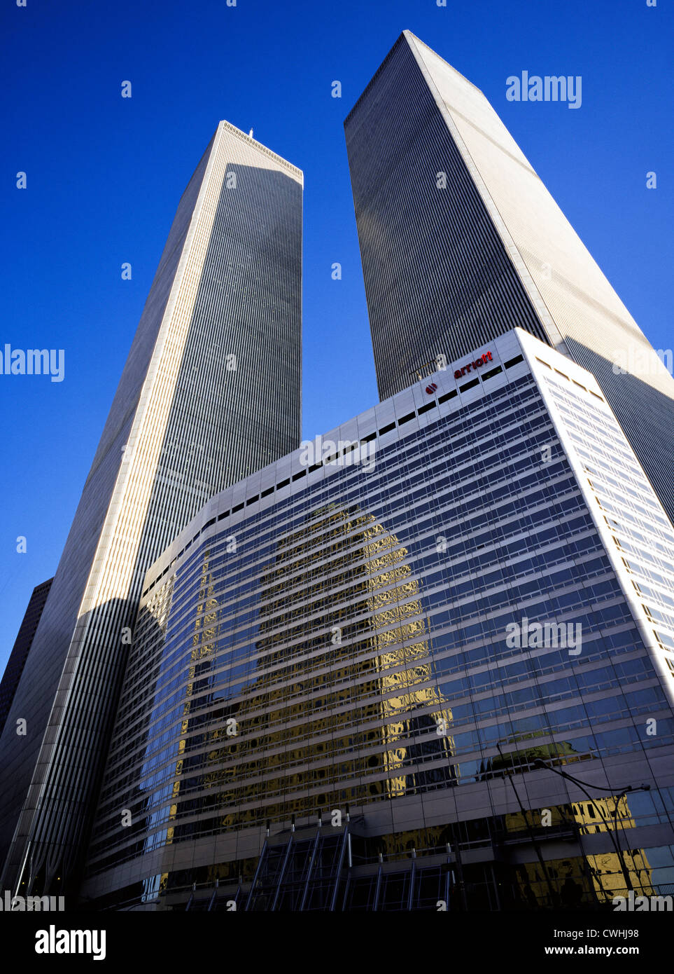 New york twin towers hi-res stock photography and images - Alamy
