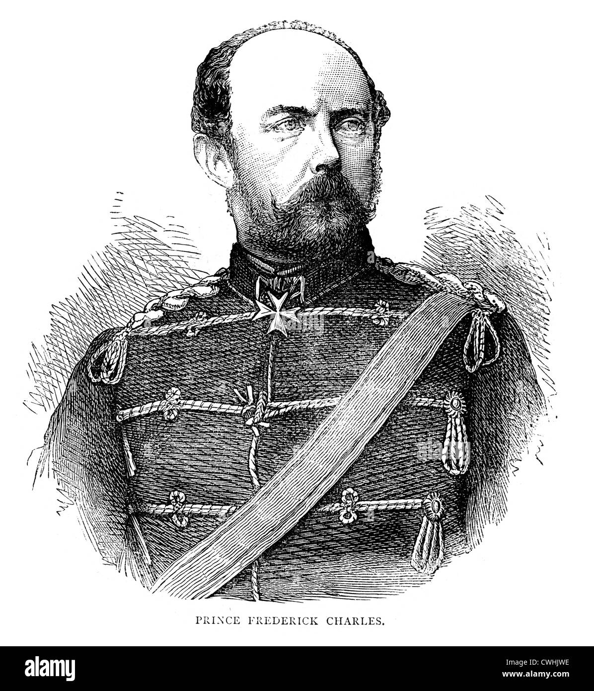 Prince Frederick Charles of Prussia Stock Photo - Alamy