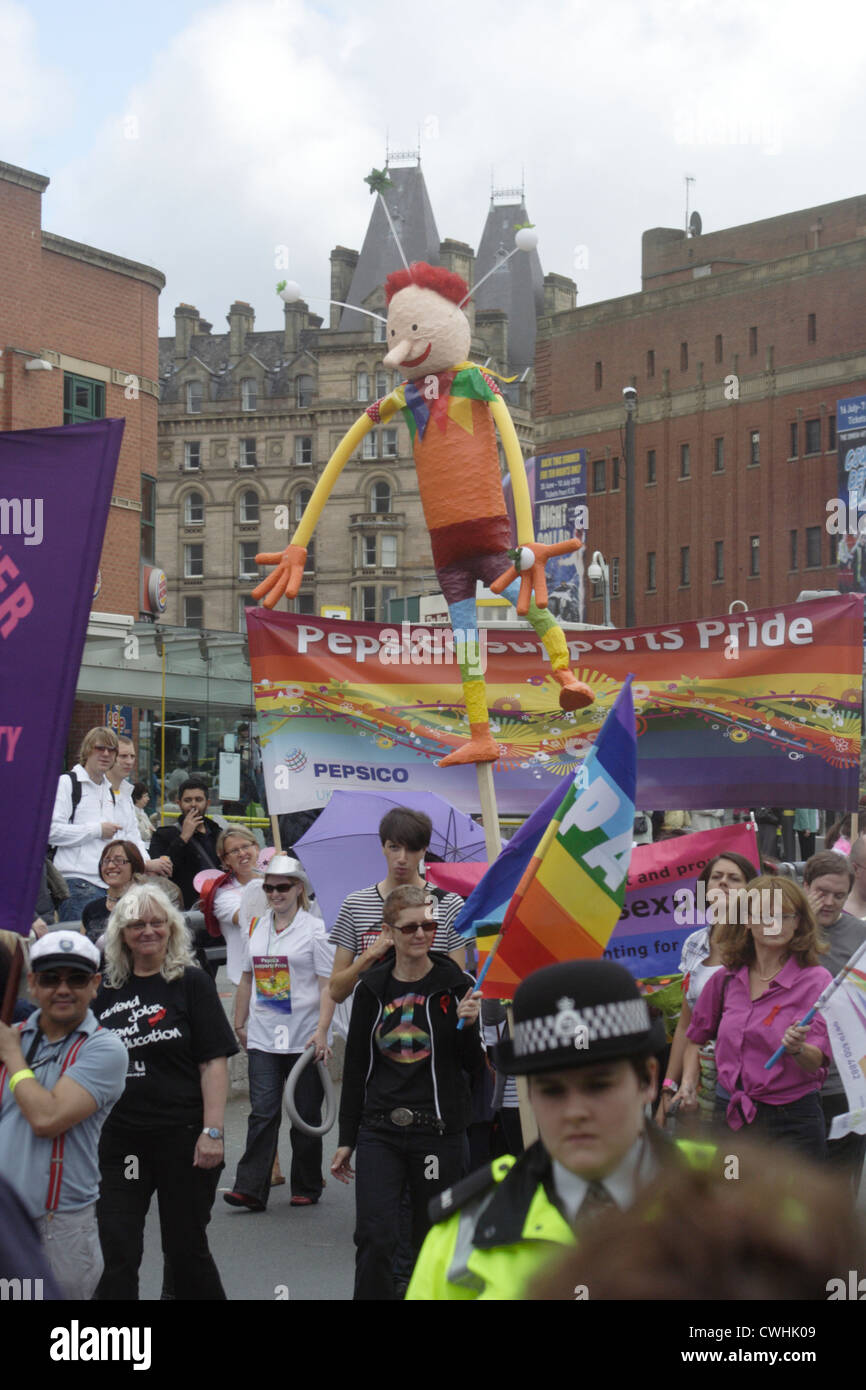 Liverpool gay pride march 2010 Stock Photo - Alamy