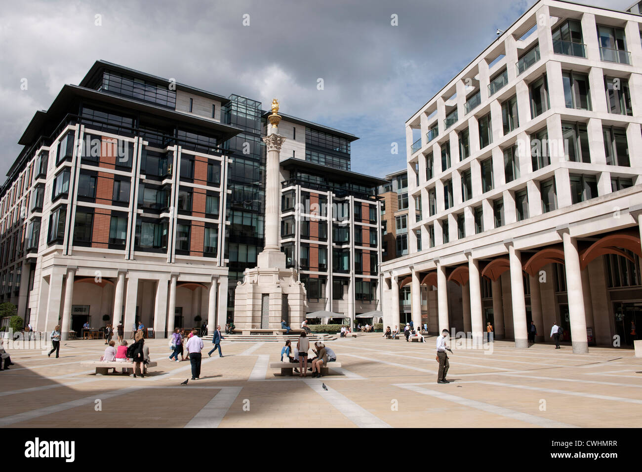Paternoster Square in the City of London England Stock Photo - Alamy