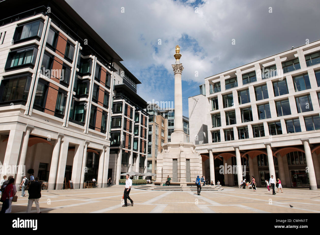 Paternoster Square in the City of London England Stock Photo - Alamy