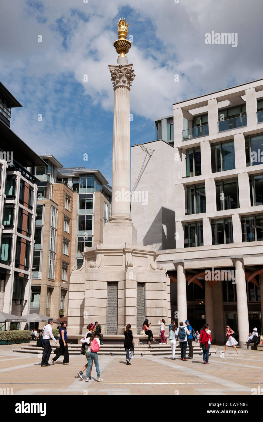Paternoster Square in the City of London England Stock Photo - Alamy