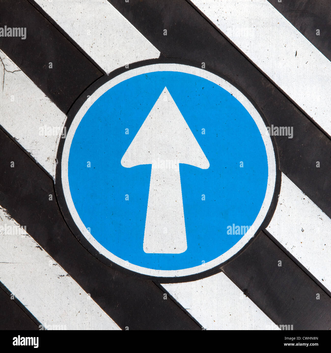 Traffic Sign Arrows High Resolution Stock Photography and Images - Alamy