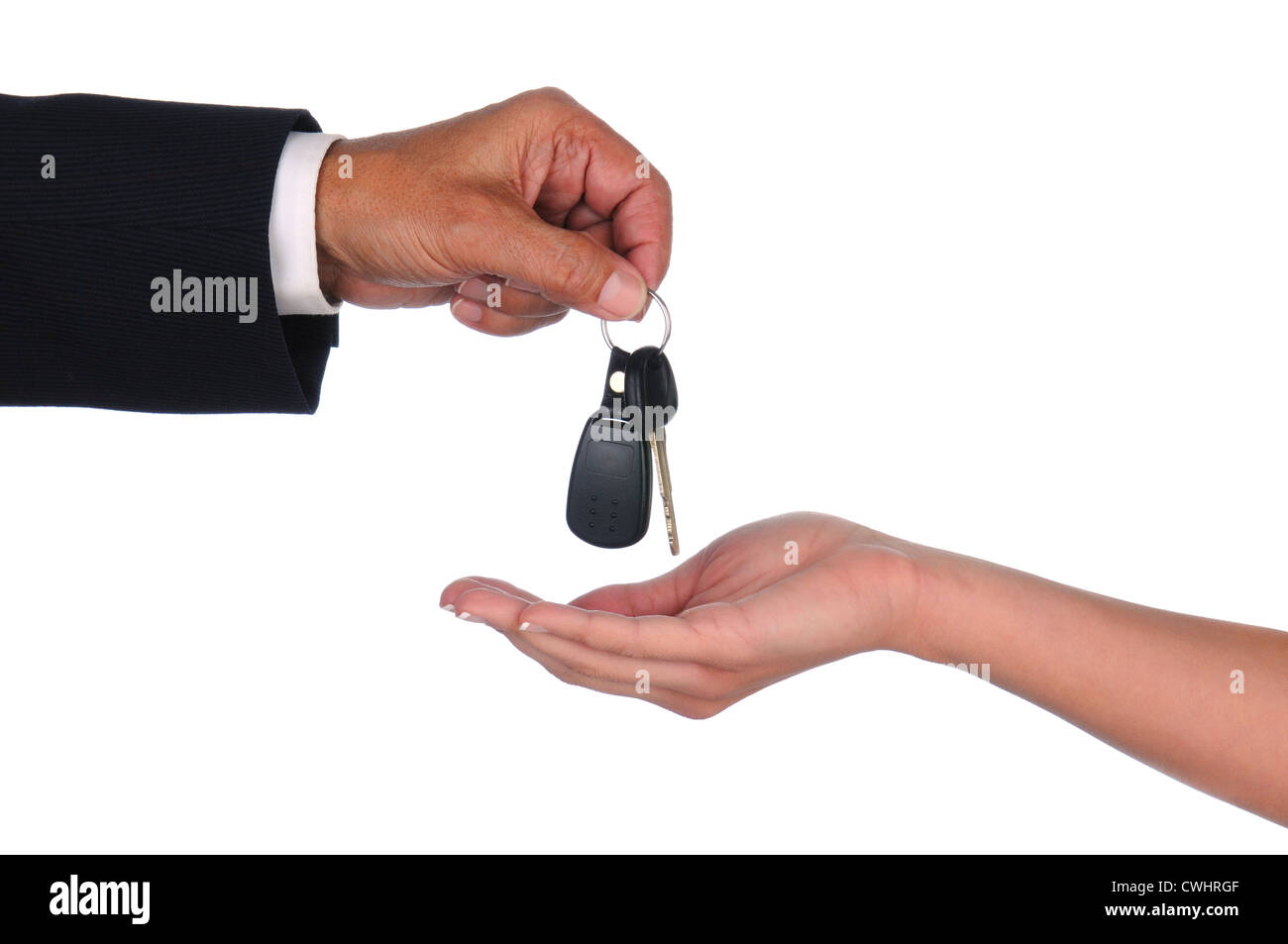 Woman dropping keys hi-res stock photography and images - Alamy