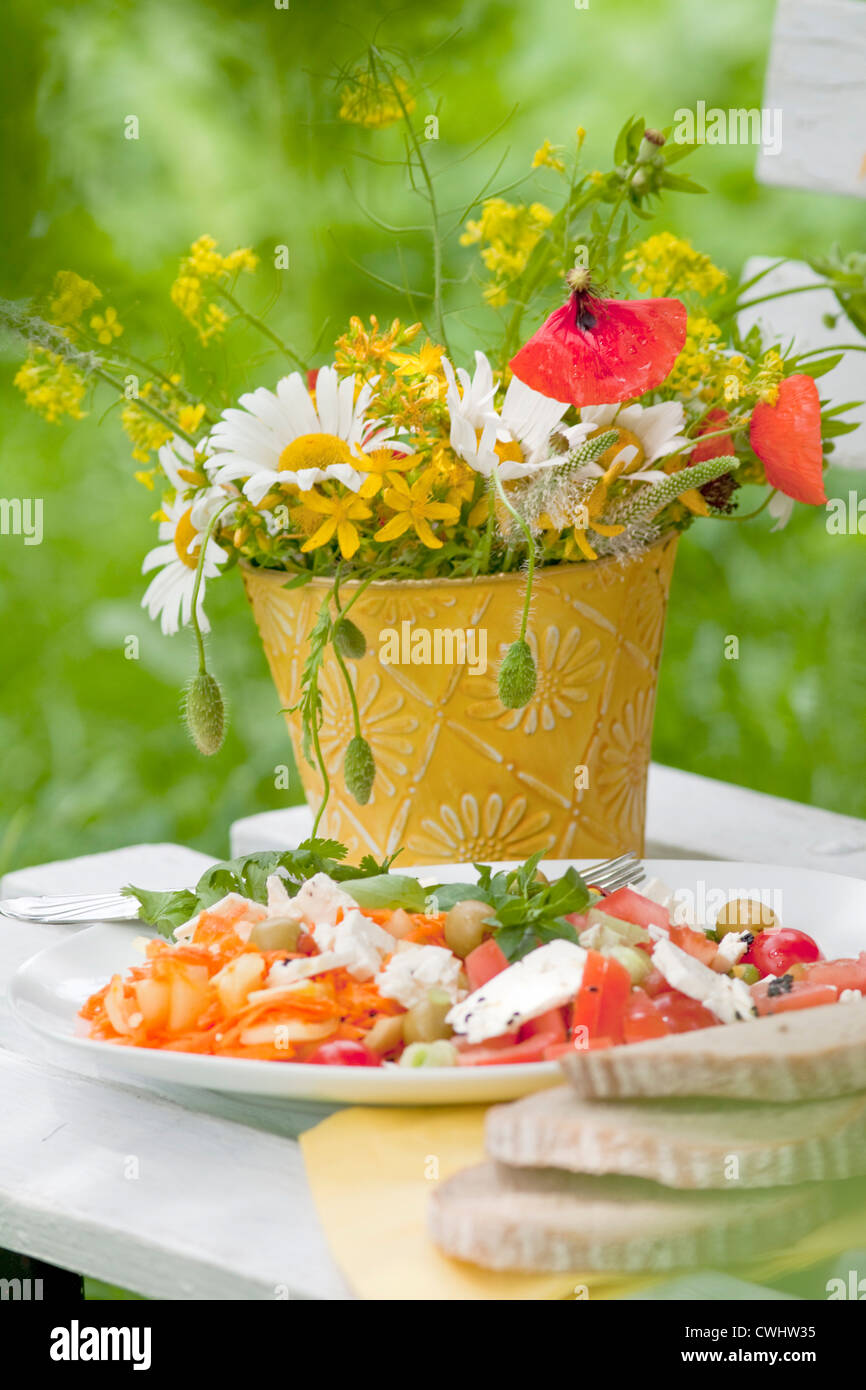 Summer Food and Drinks Stock Photo - Alamy