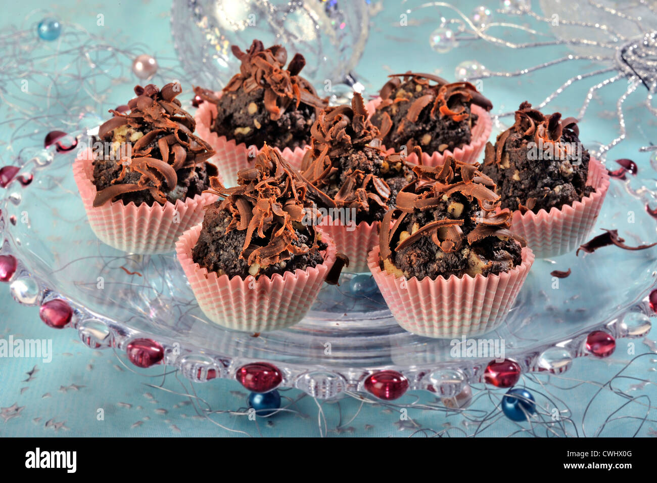 Rum Balls from Crumbs Stock Photo - Alamy