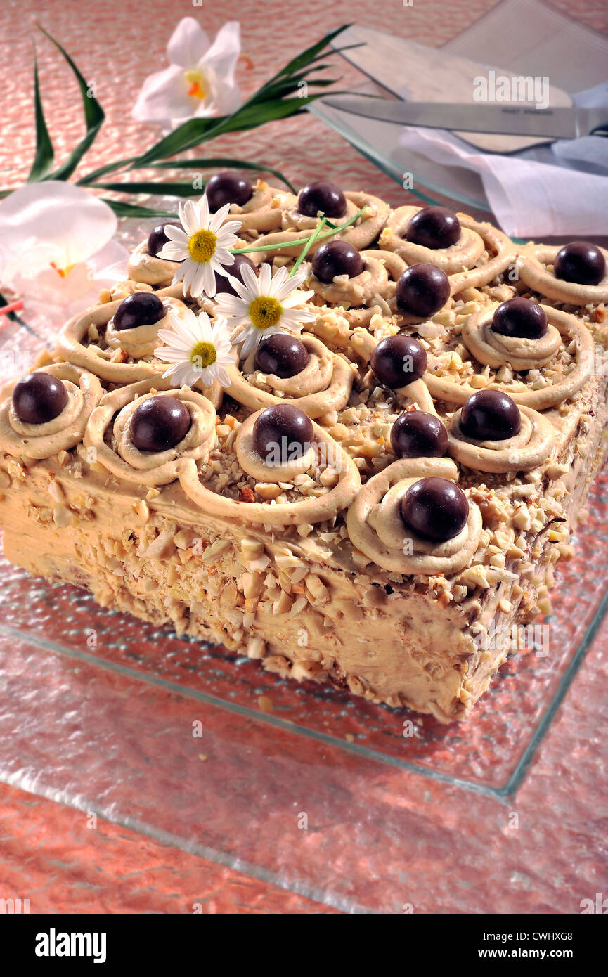 Mocca cake hi-res stock photography and images - Alamy