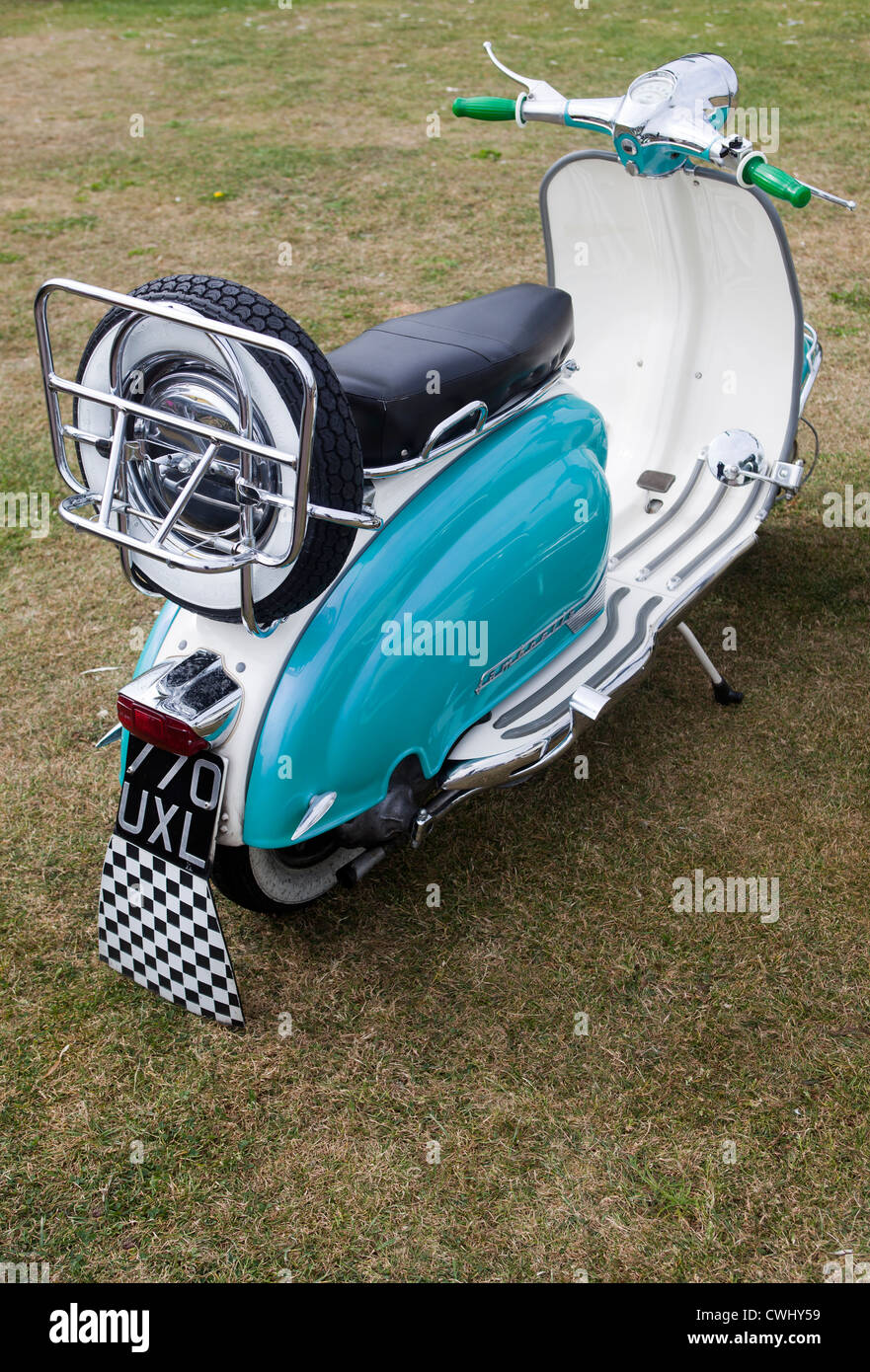 Classic Lambretta Scooter Stock Photo - Alamy