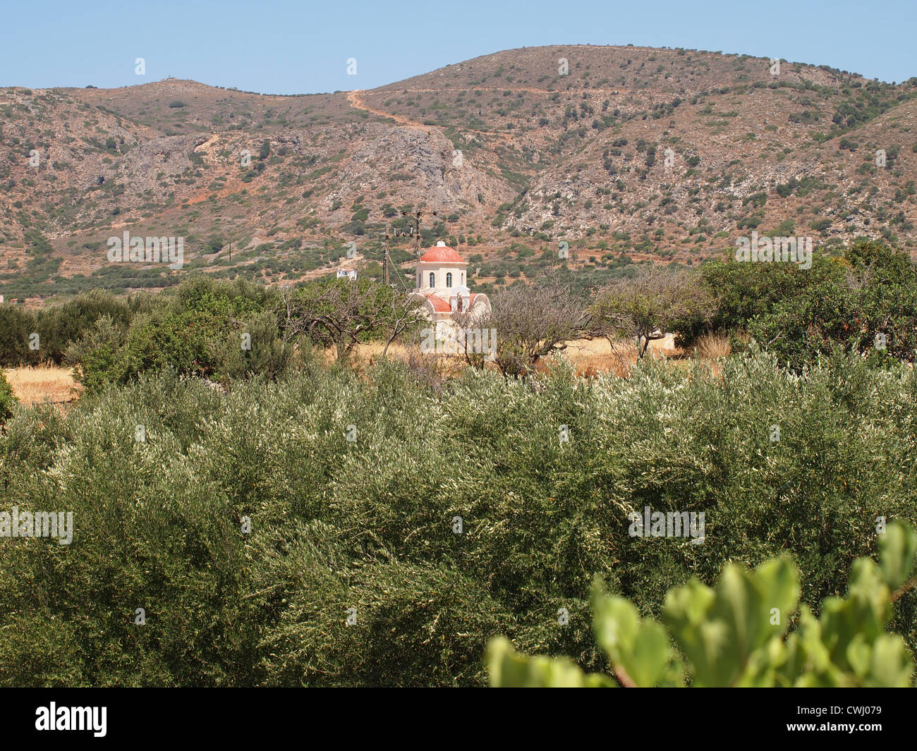 A church in a distance Stock Photo - Alamy