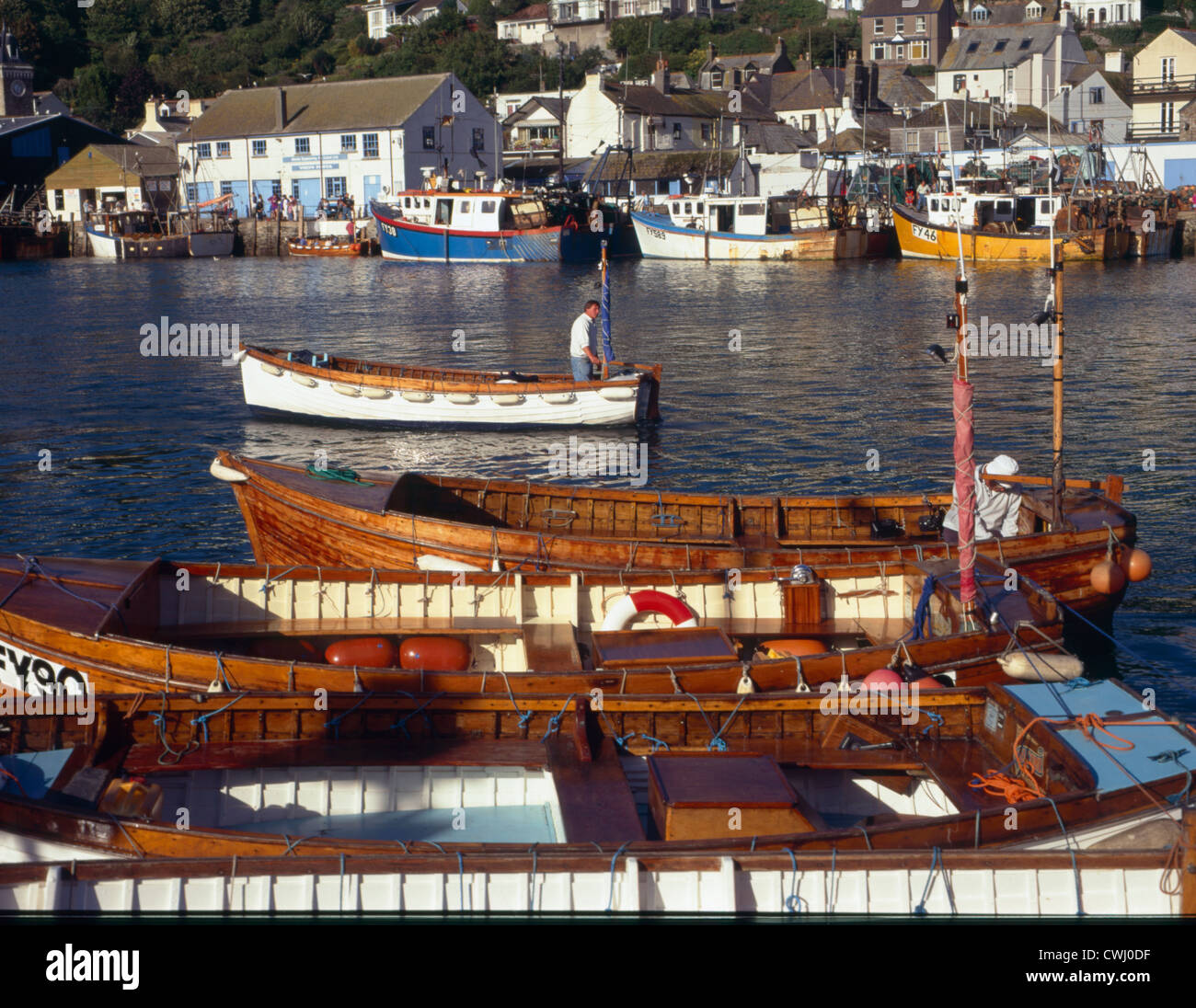 Looe Ferry Boat High Resolution Stock Photography and Images - Alamy