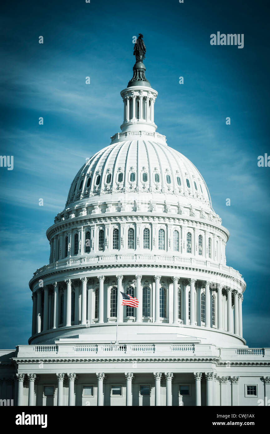 The United States Capitol building dome Stock Photo - Alamy