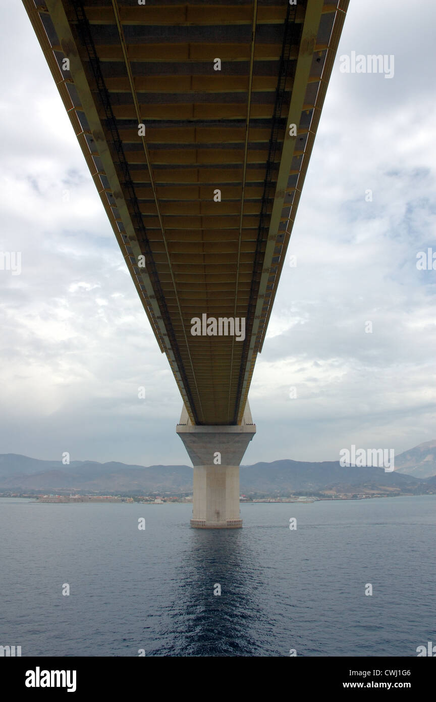 Rio-Antirio bridge, Greece Stock Photo - Alamy