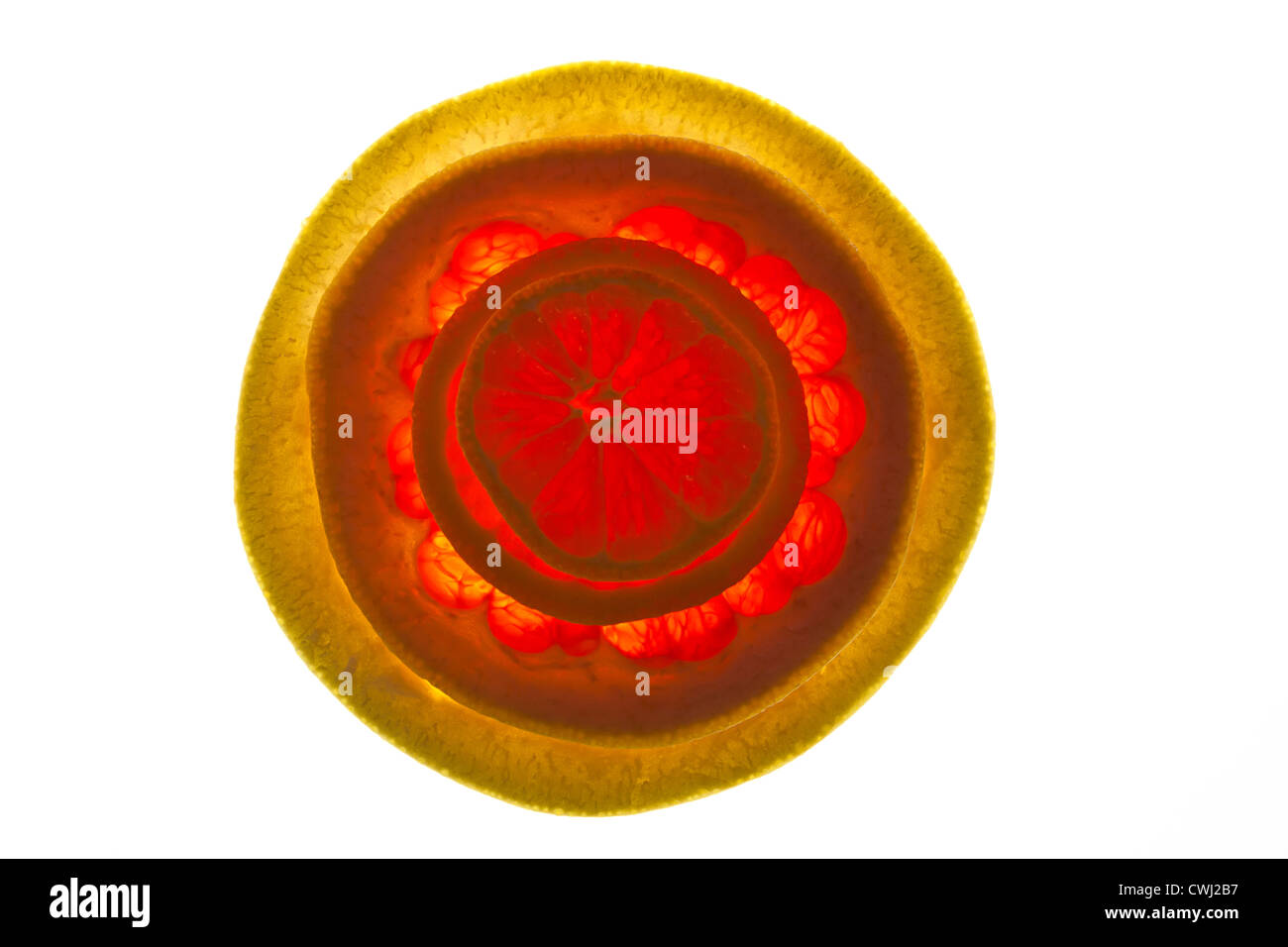 Round citrus hi-res stock photography and images - Alamy