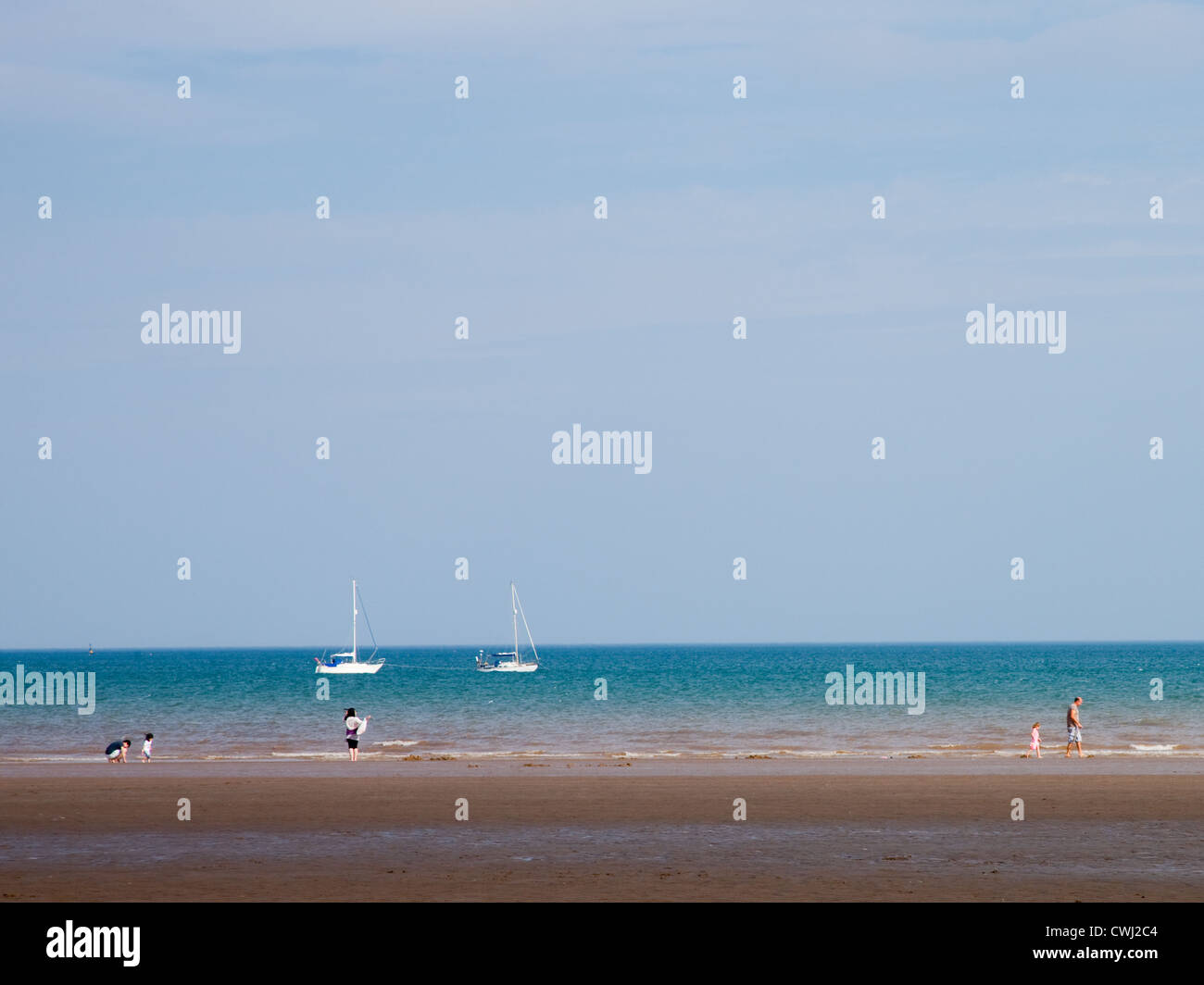 the beach at Filey, North Yorkshire Stock Photo - Alamy