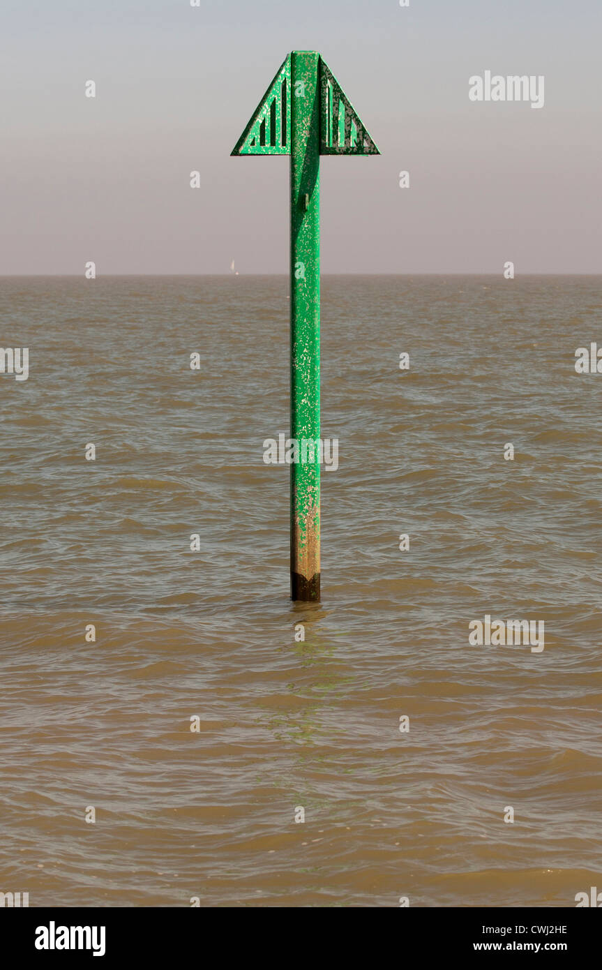Groyne marker hi-res stock photography and images - Alamy