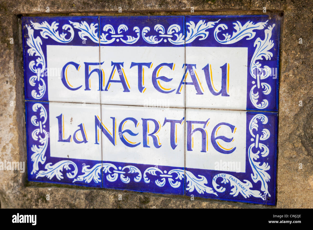 Chateau sign hi-res stock photography and images - Alamy
