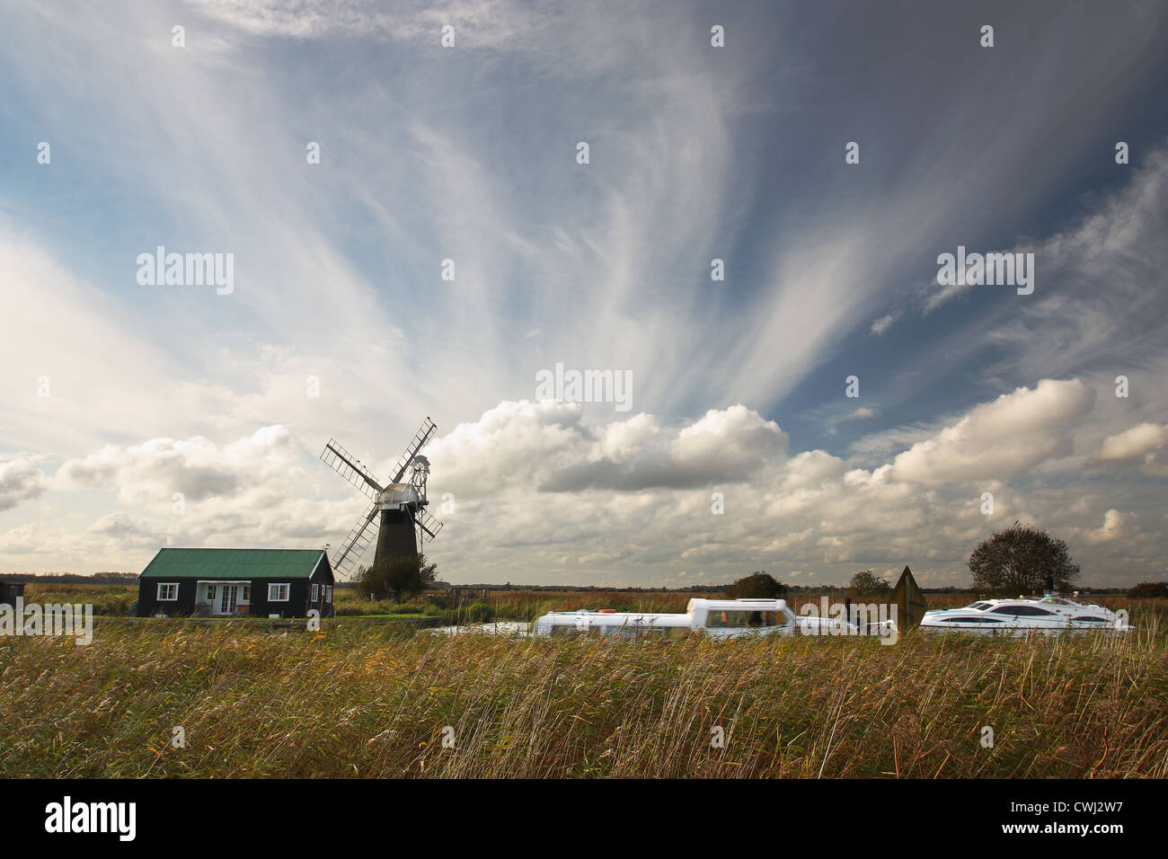 Norfolk windmill hi-res stock photography and images - Alamy