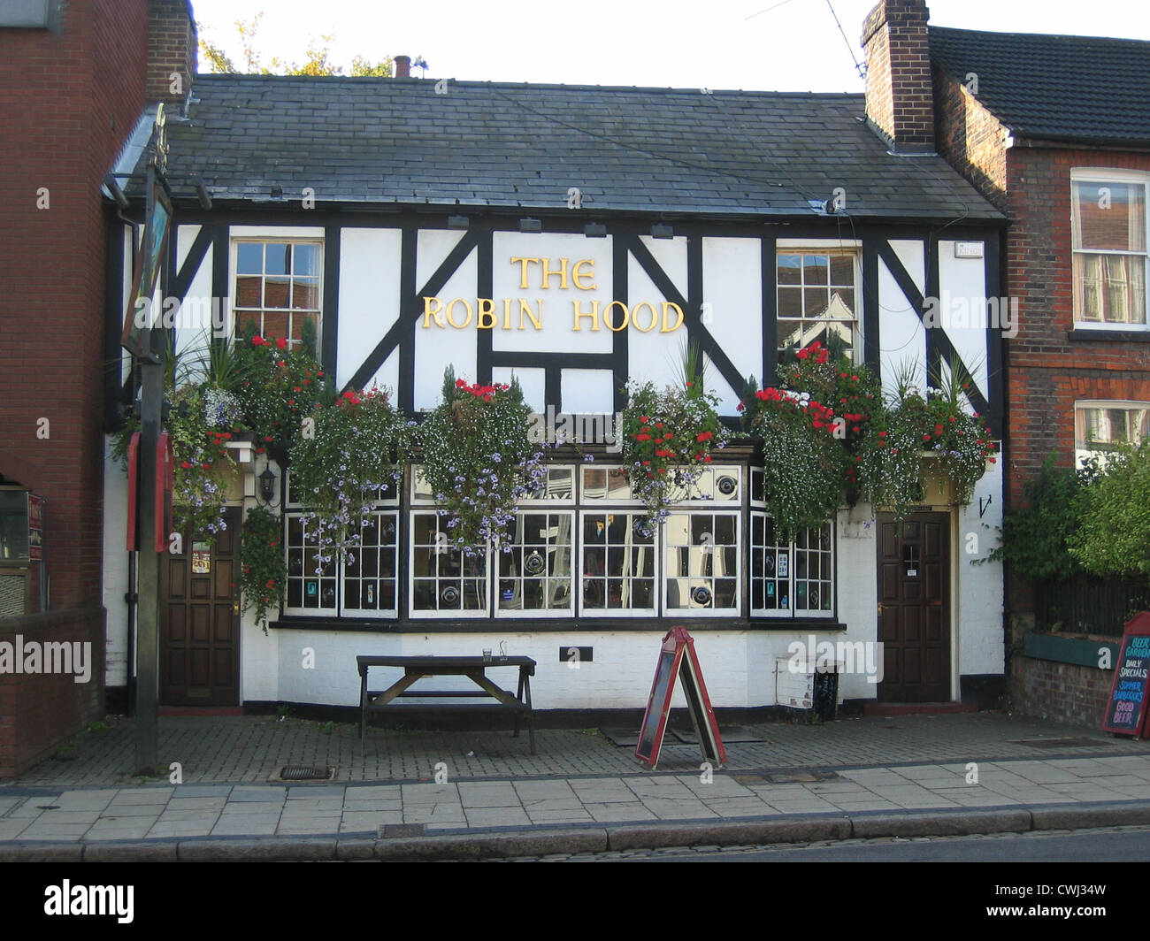 The Robin Hood, Victoria Street, St Albans, Hertfordshire, England, UK ...