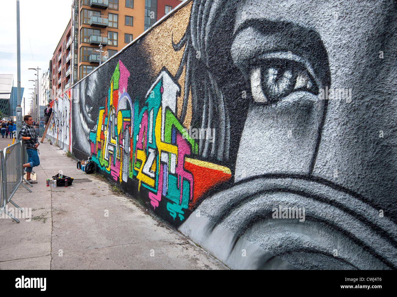 Graffiti dublin hi-res stock photography and images - Alamy