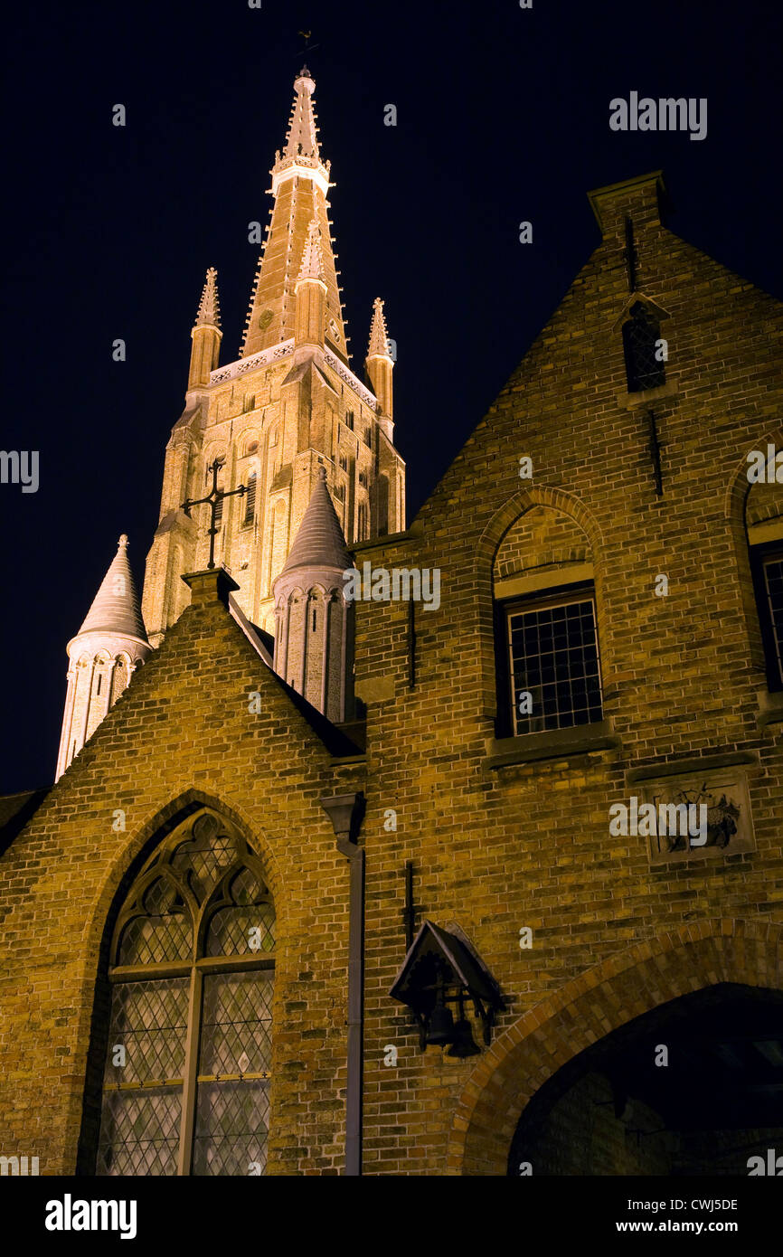 Bell tower at night hi-res stock photography and images - Alamy