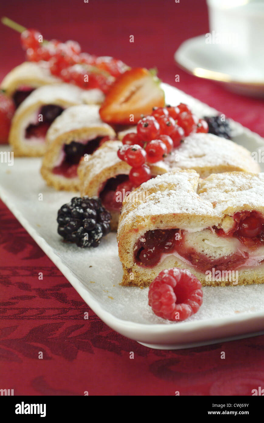 Curd strudel hi-res stock photography and images - Alamy