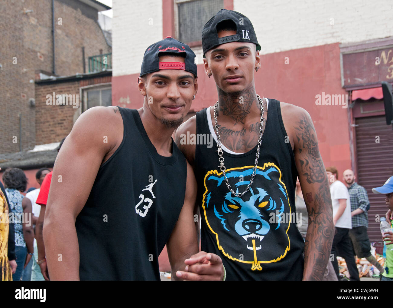 West indian young men tattoos hi-res stock photography and images - Alamy