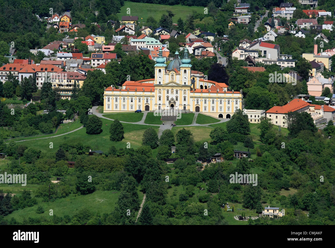 Letecka fotografie. Stre Stock Photo - Alamy