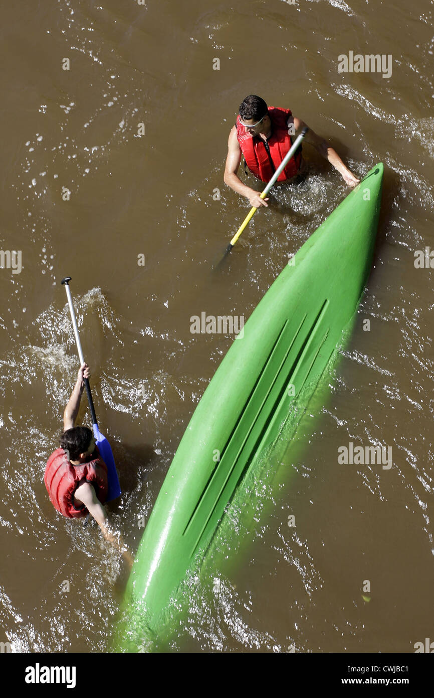 Two 2 person canoe kayak hi-res stock photography and images - Alamy