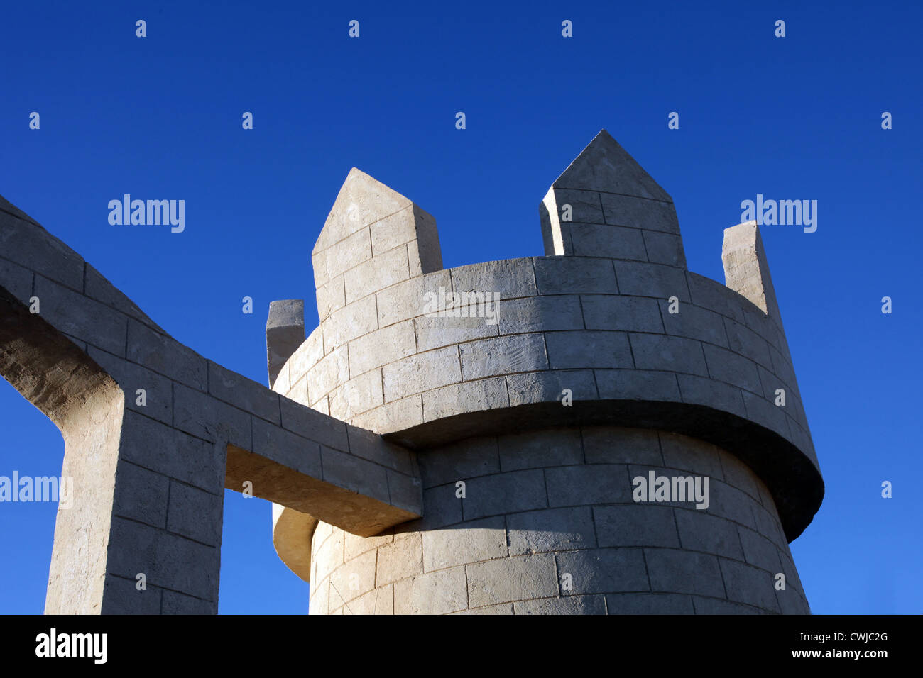 Modern touristic fort Stock Photo - Alamy