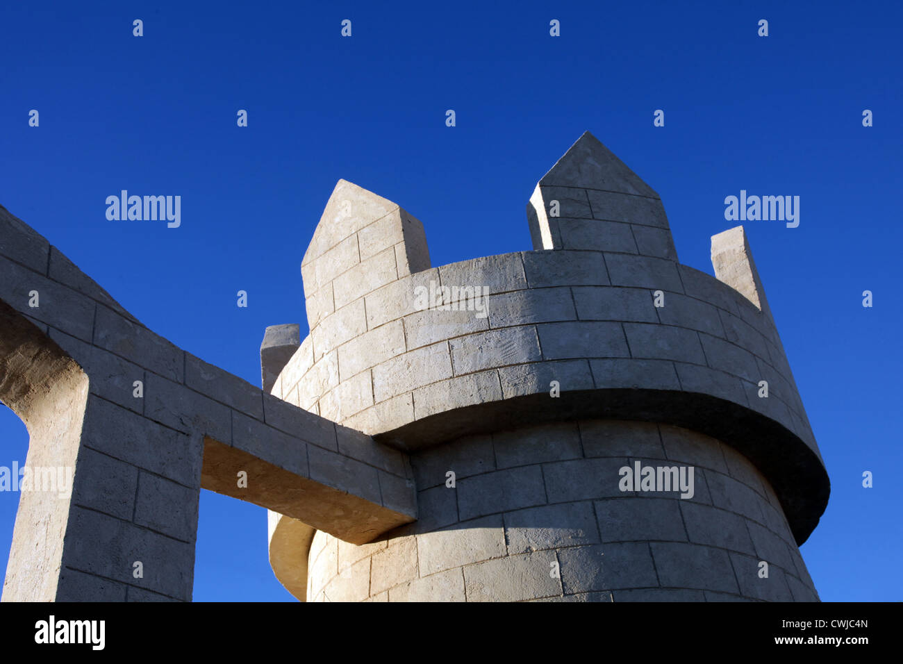 Modern touristic fort Stock Photo - Alamy