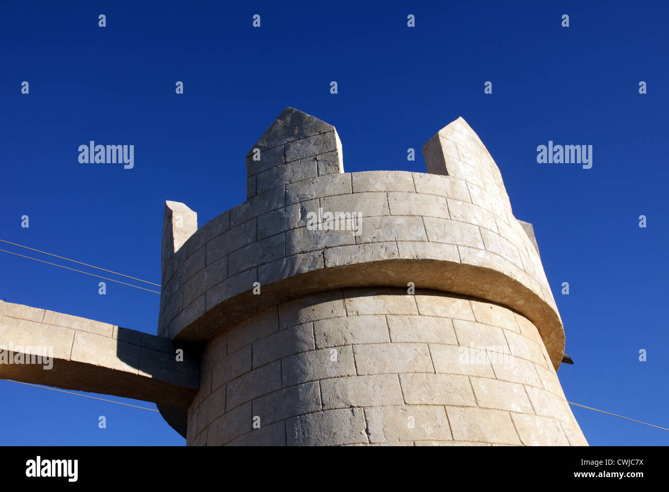Modern touristic fort Stock Photo - Alamy