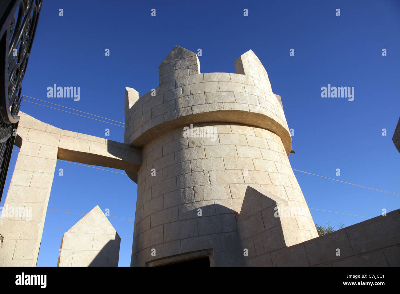 Modern touristic fort Stock Photo - Alamy