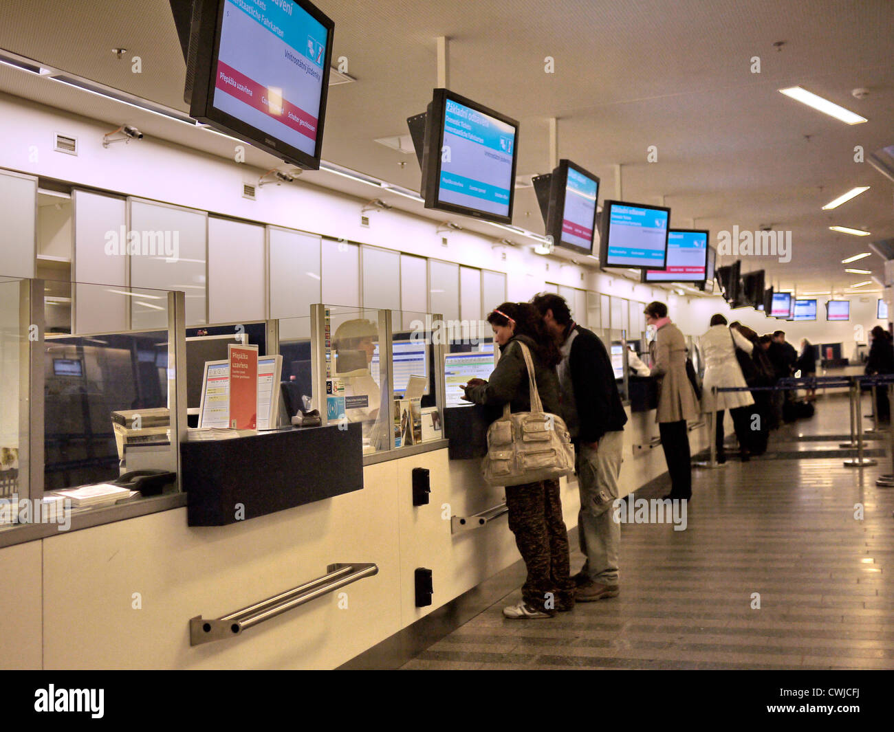 Railway Ticket Office Stock Photo - Alamy