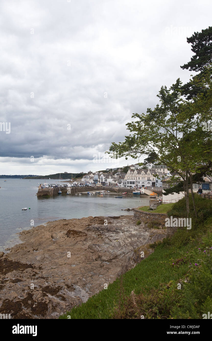 St Mawes harbour on the Fal estuary, Cornwall, England, United Kingdom ...