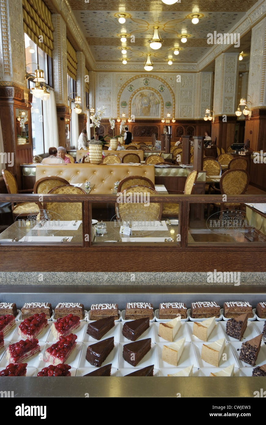 Cafe imperial prague hi-res stock photography and images - Alamy