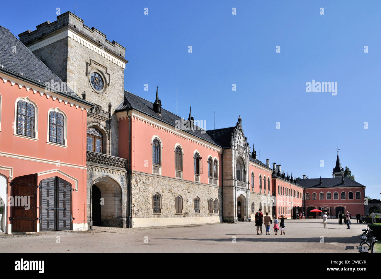 Castle Sychrov, Czech Republic Stock Photo - Alamy