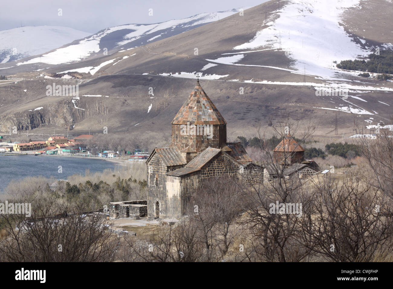 Armenia. Sevan. Sevan Monastery. Astvatsatsin and Arakelots Stock Photo - Alamy