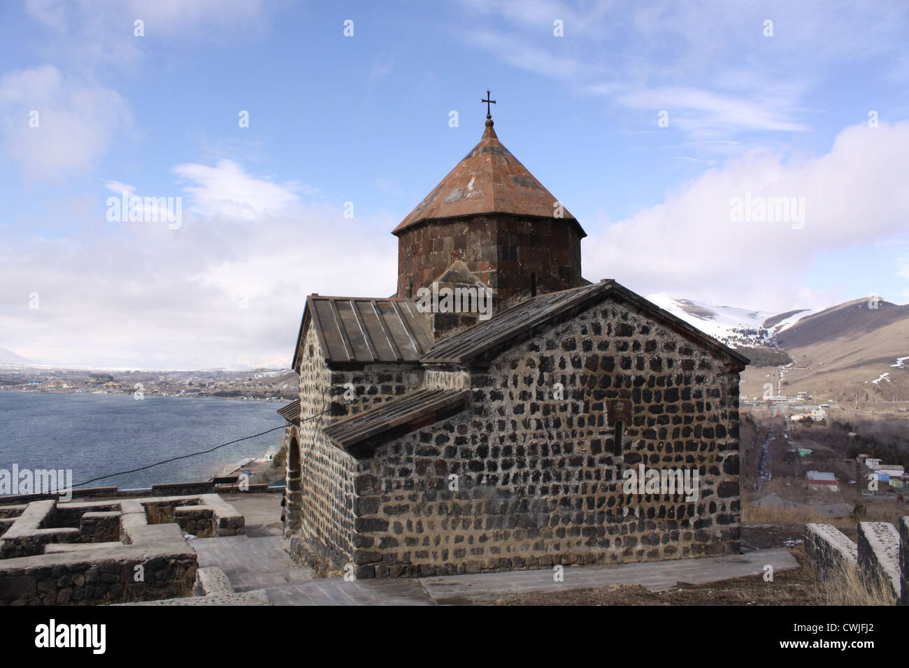 Armenia. Sevan. Sevan Monastery. Surb Arakelots Stock Photo - Alamy