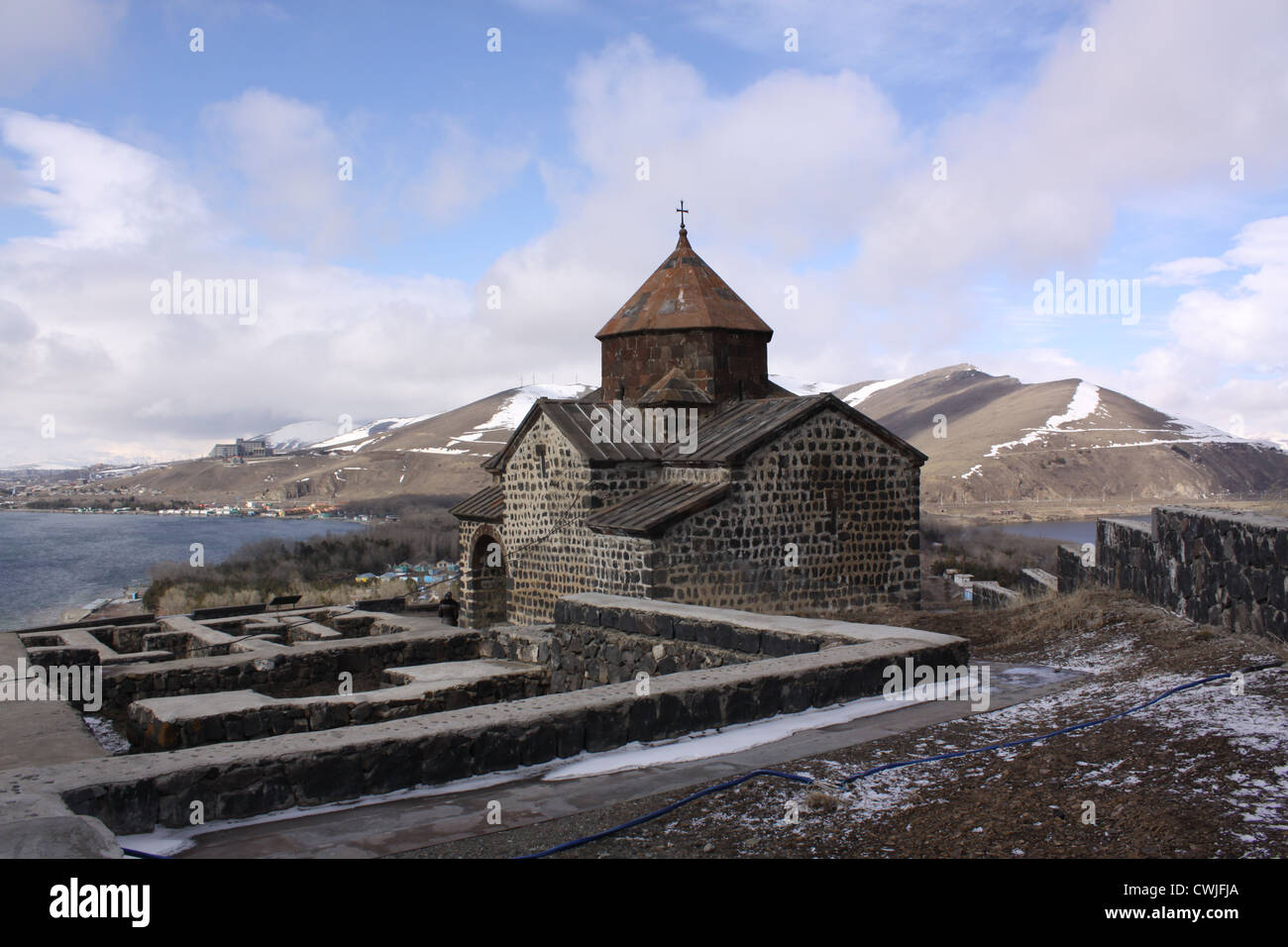 Armenia. Sevan. Sevan Monastery. Surb Arakelots Stock Photo - Alamy