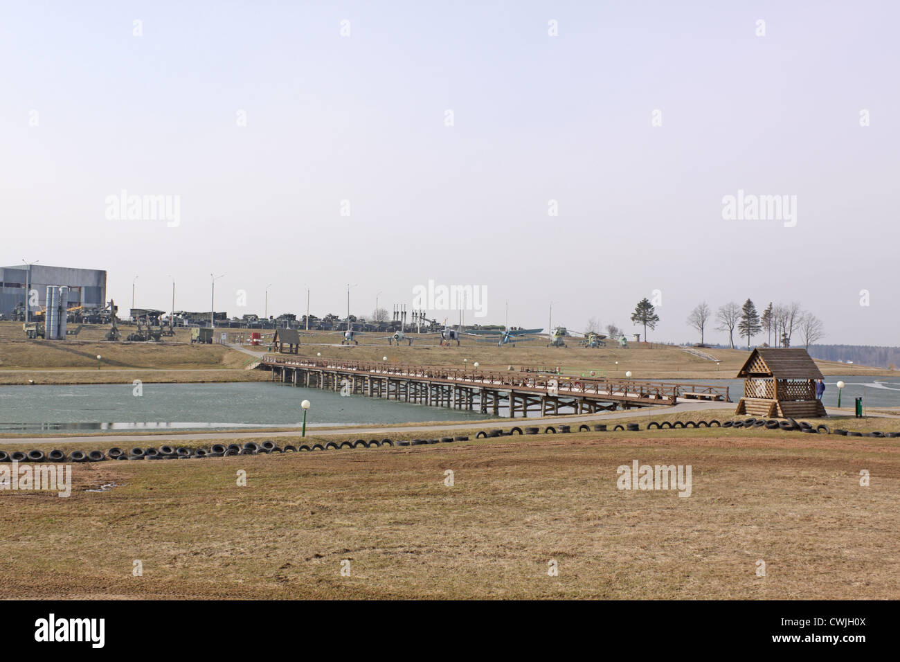 Belarus. Minsk. Historical and Cultural Complex "Stalin Line". View of ...
