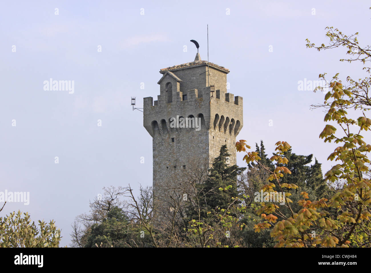 San Marino. Third Tower (Montale Stock Photo - Alamy