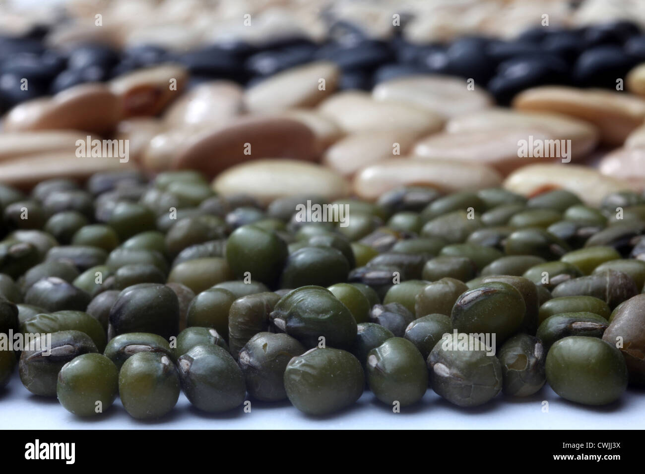 Various beans close up Stock Photo - Alamy