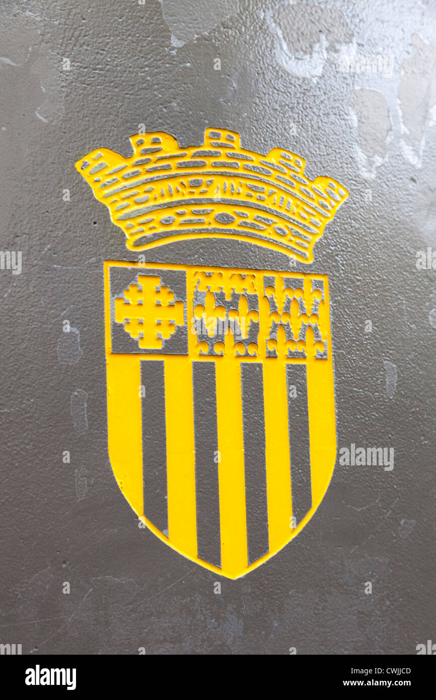 Crest for Aix-en-Provence France Stock Photo - Alamy