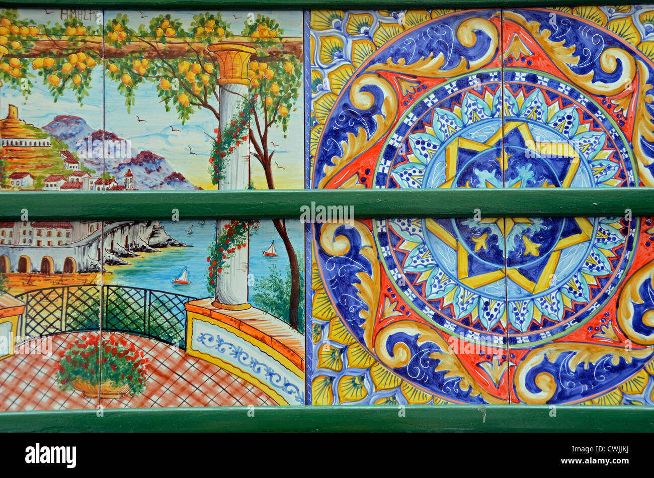 Pictorial tiles hi-res stock photography and images - Alamy
