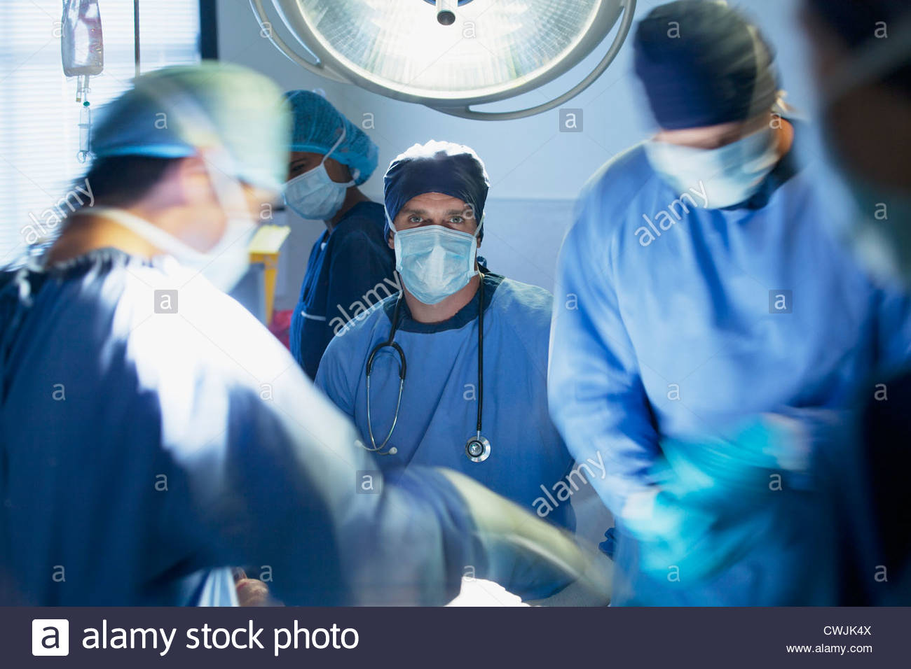 Surgical Team In Operating Theatre Stock Photos & Surgical Team In ...