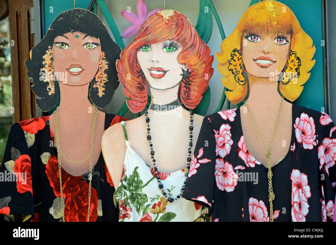 Models, Positano, Italy Stock Photo - Alamy